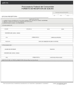 Realiza tu queja ante la PROFECO - PROFECO QUEJAS